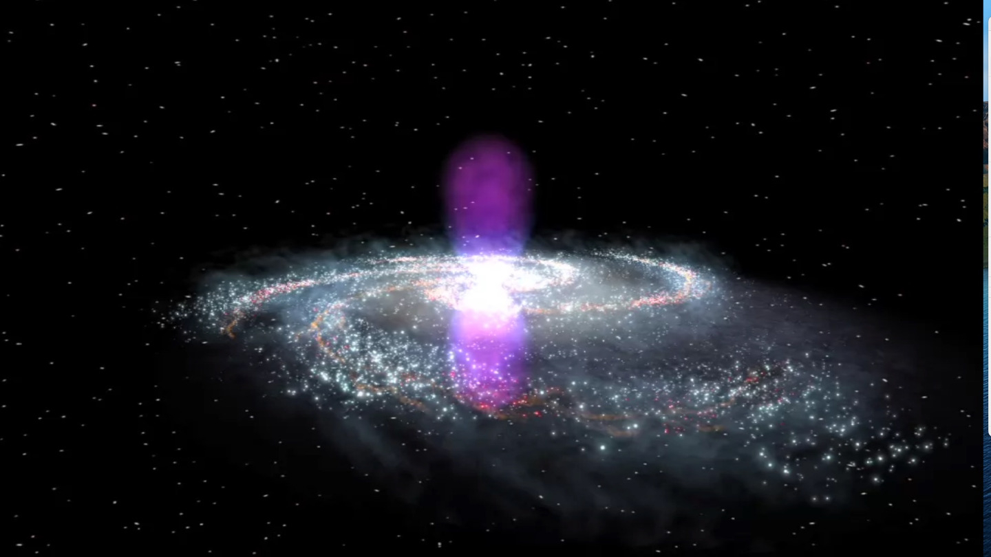 Cosmic antimatter hints at origins of huge bubbles in our galaxy’s ...